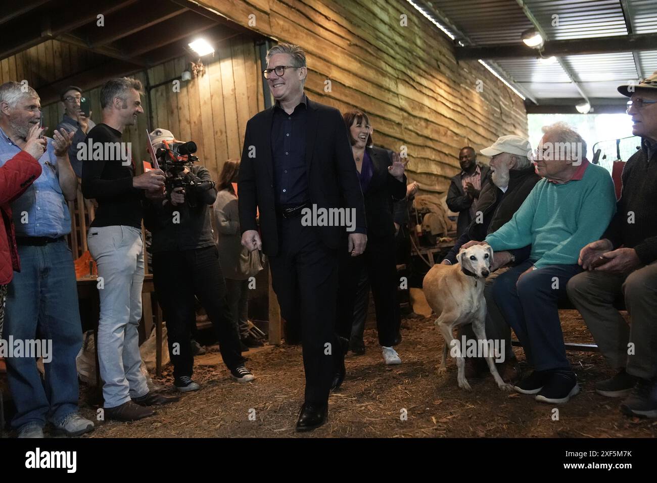 Labour leader Sir Keir Starmer and shadow chancellor, Rachel Reeves ...