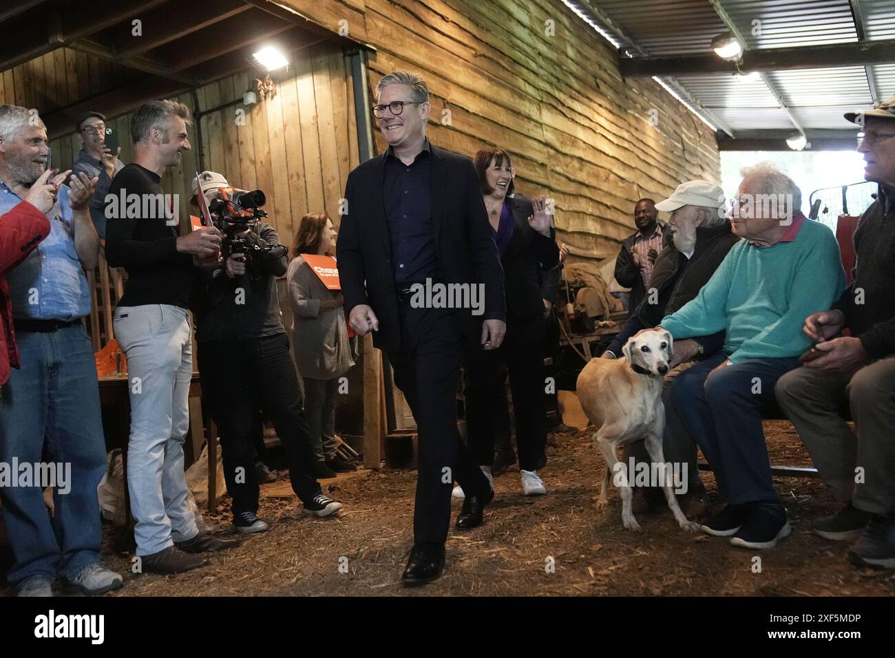 Labour leader Sir Keir Starmer and shadow chancellor, Rachel Reeves ...