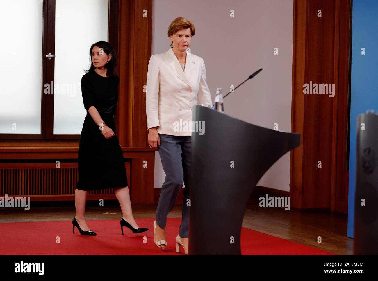 Außenministerin Annalena Baerbock, Außenministerin der Republik Lettland, Baiba Bra e ...