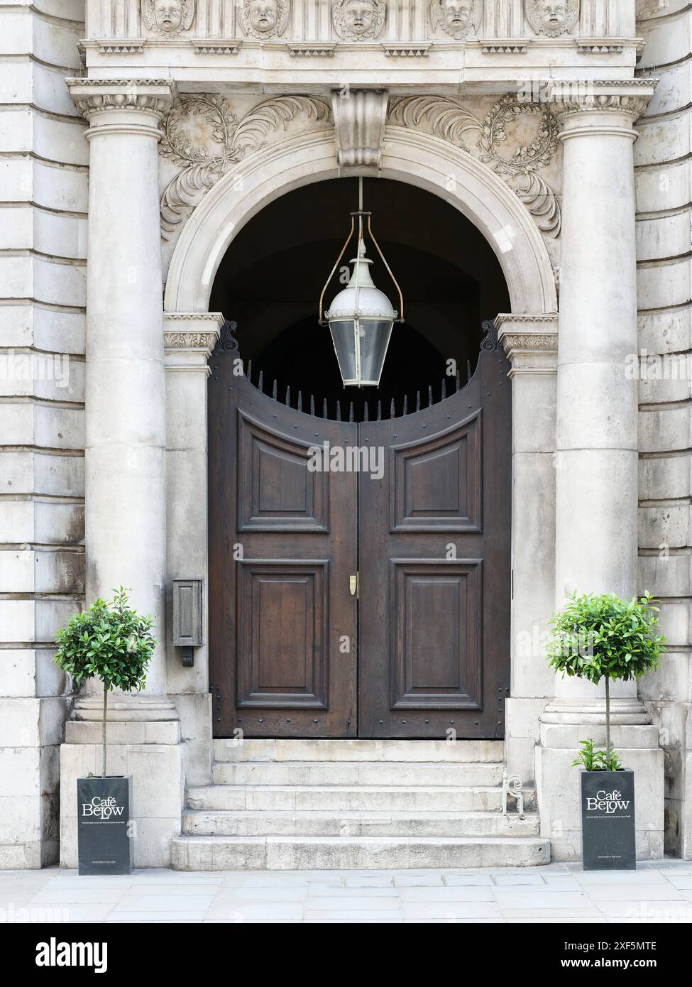 St Mary-Le-Bow christian church, Cheapside, London, England, founded in ...
