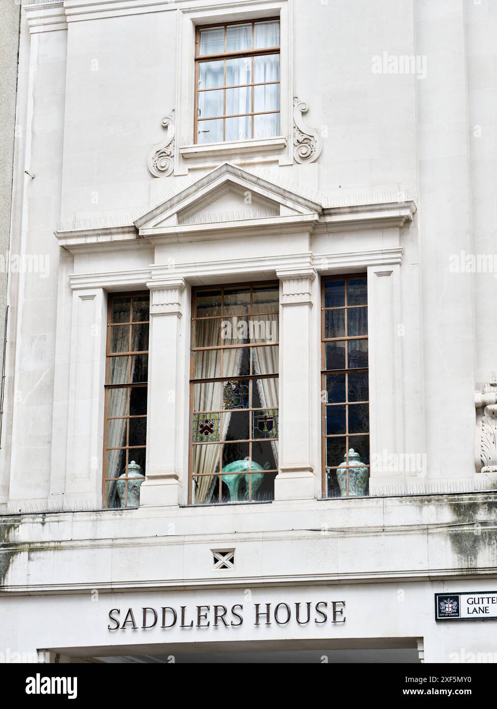 Saddlers House Hall, Gutter Lane, London, England Stock Photo - Alamy