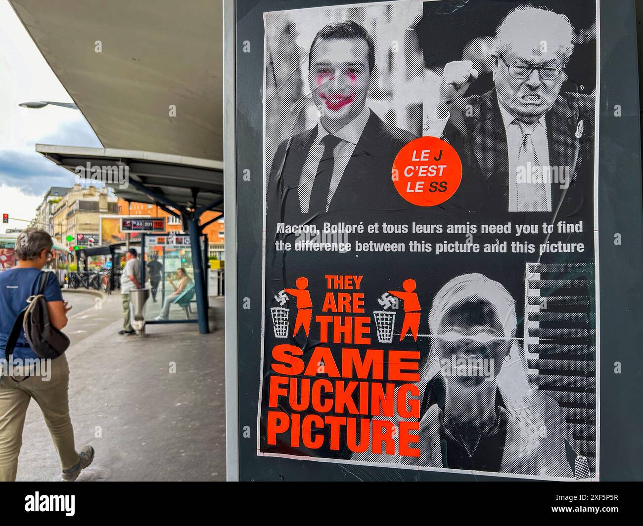 Joinville-le-Pont, France, Detail, French Parliamentary Elections ...