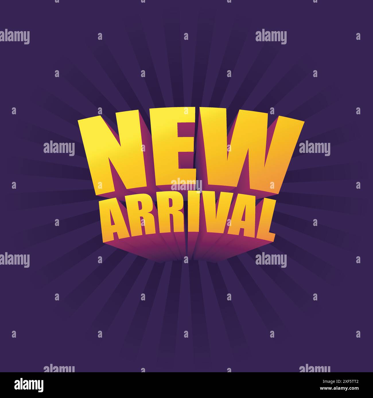 New arrival 3d text logo for shop promotion and product marketing. New ...