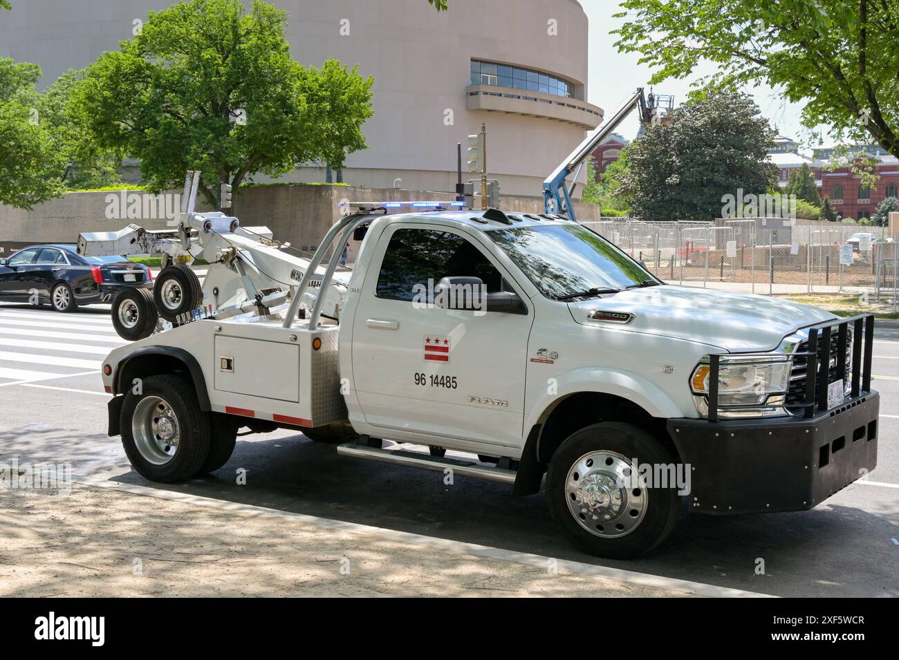 Washington DC, USA - 2 May 2024: Vehicle pick up truck in Washington DC ...
