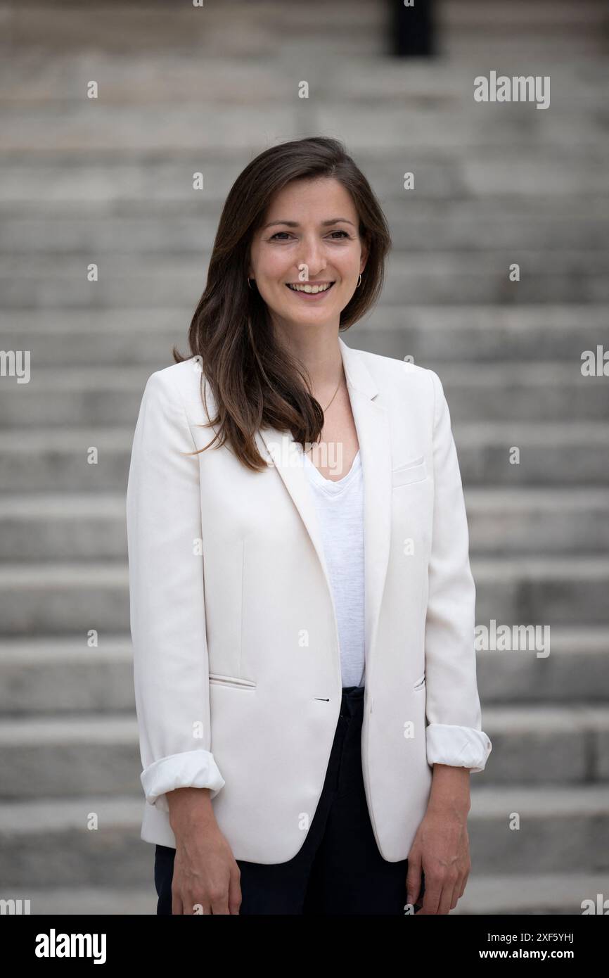 French newly-elected Member of Parliament for the Ecologistes green ...