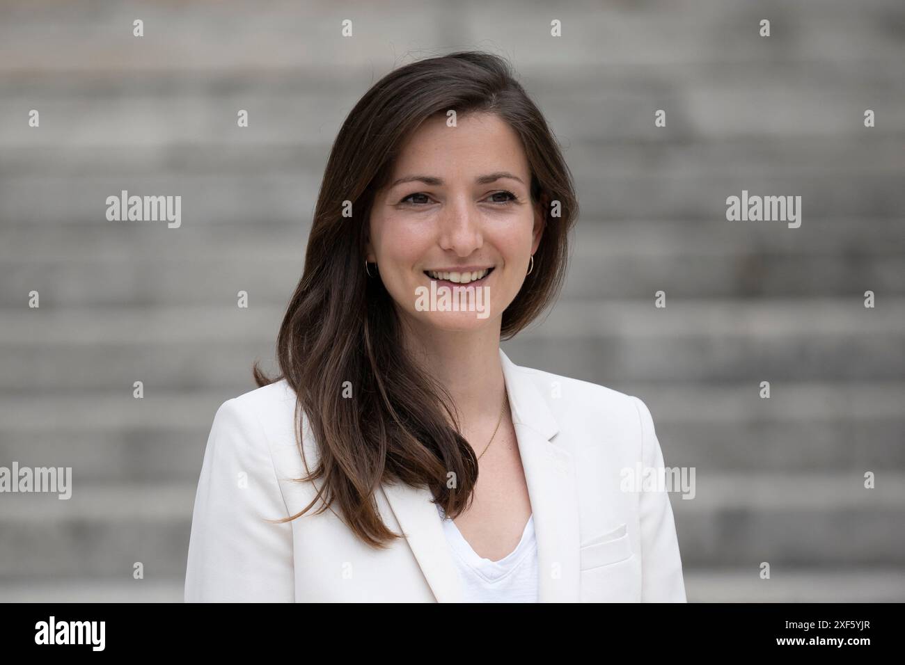 French newly-elected Member of Parliament for the Ecologistes green ...