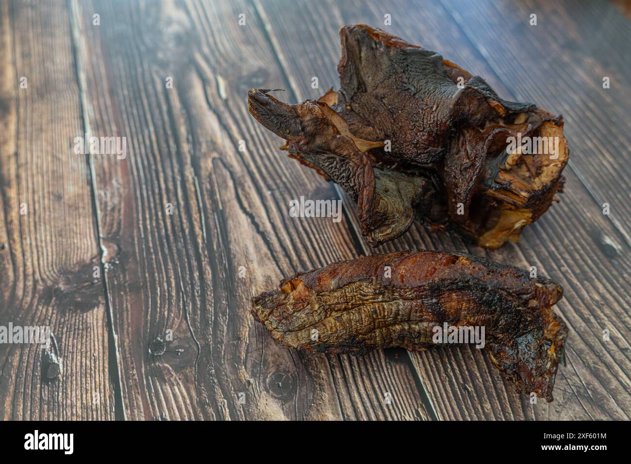 Dried roasted fish ready to cook Stock Photo - Alamy