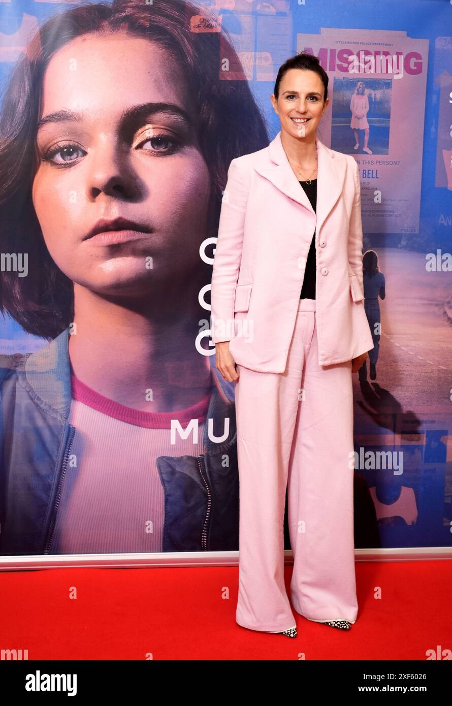 Poppy Cogan arriving for a screening of A Good Girl's Guide to Murder ...