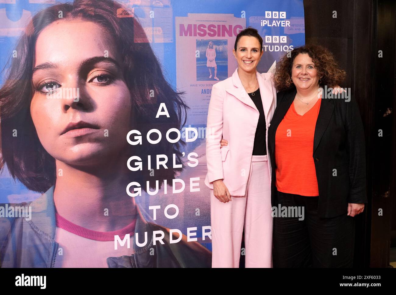 Poppy Cogan (left) and Frith Tiplady arriving for a screening of A Good ...