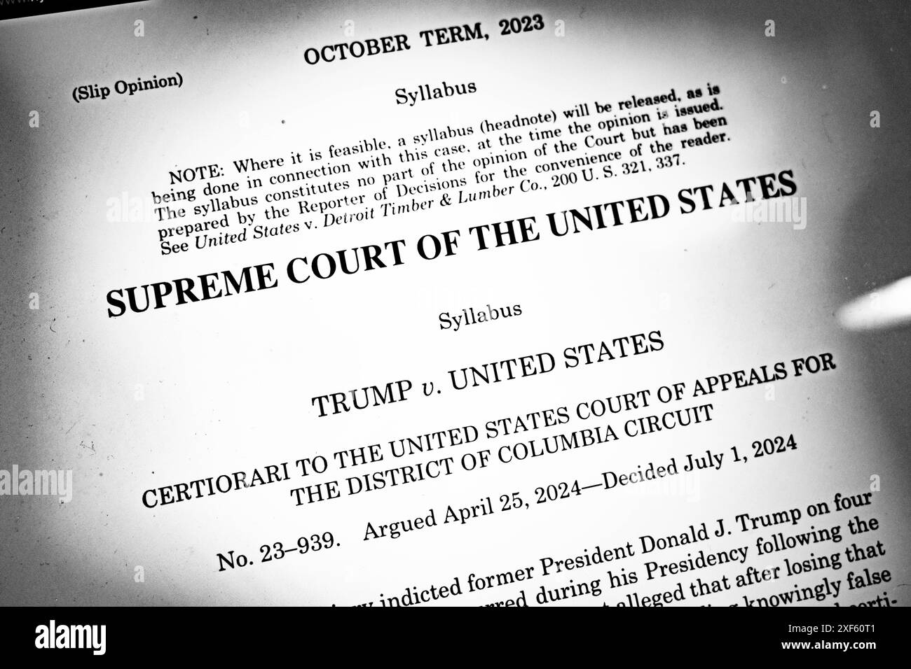 July 1, 2024, Washington Dc, District Of Columbia, United States of ...