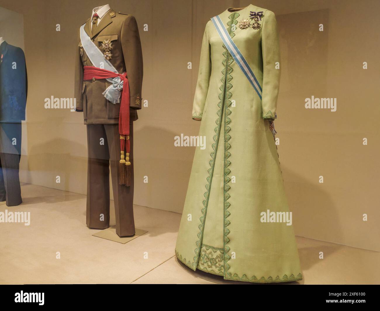uniform of captain general of the Army of King Juan Carlos I on the day ...