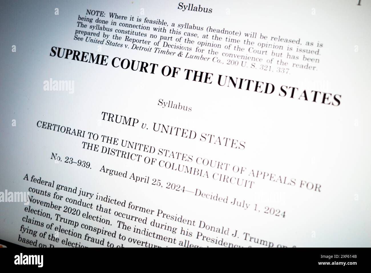 July 1, 2024, Washington Dc, District Of Columbia, United States of ...