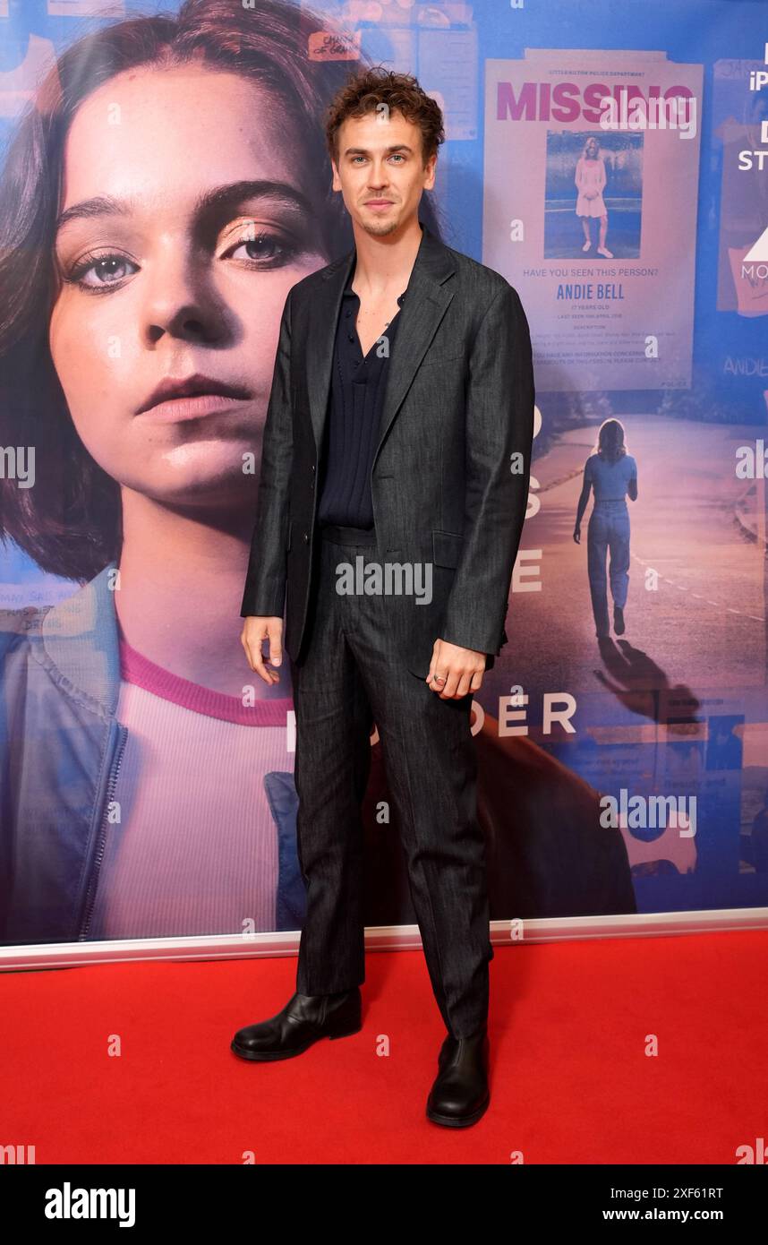 Jackson Bews arriving for a screening of A Good Girl's Guide to Murder ...