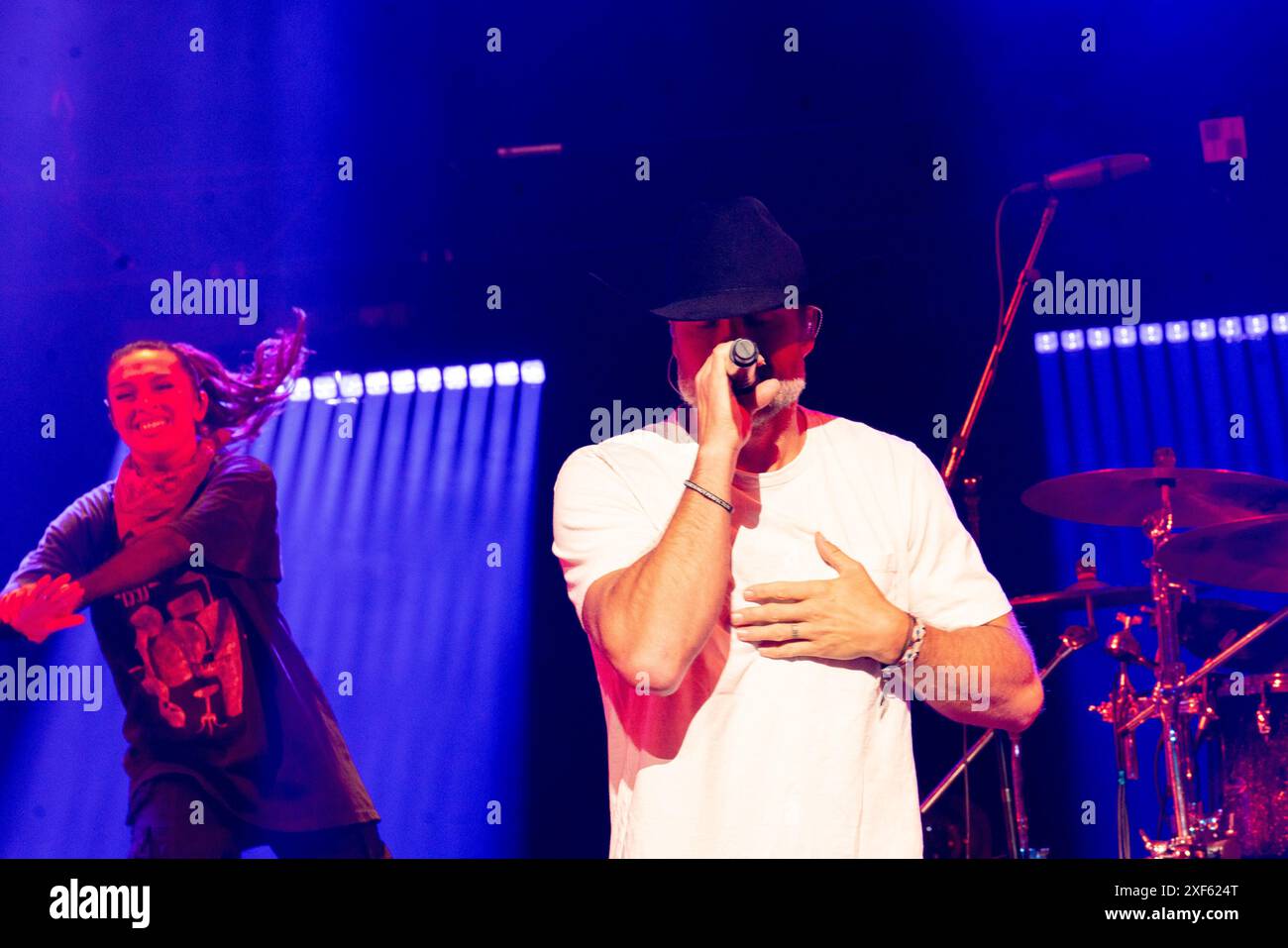Singer/songwriter Walker Hayes performs in Hollywood, Florida on June ...