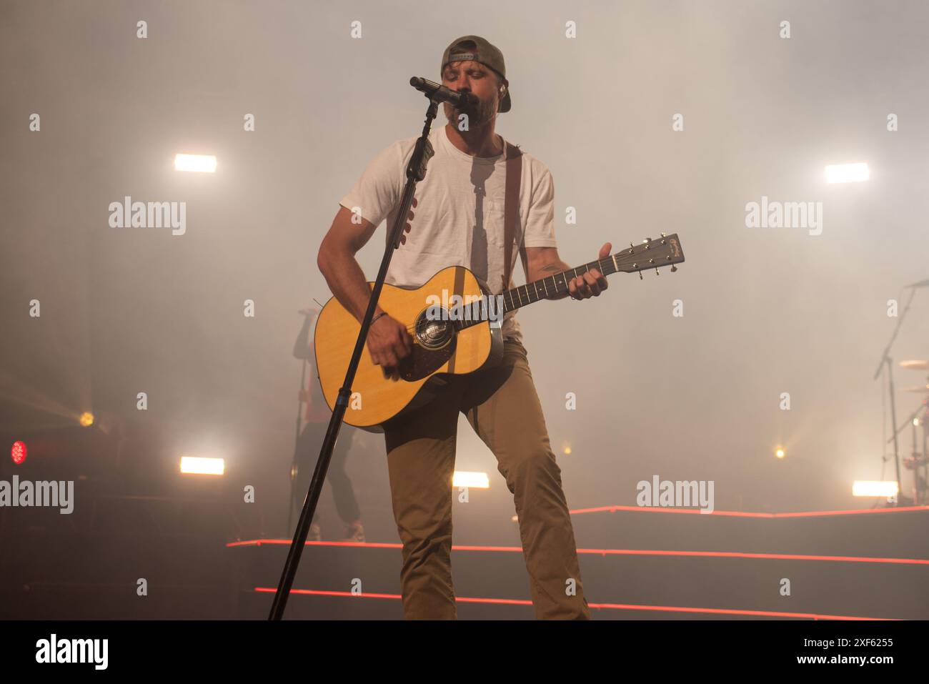Singer/songwriter Walker Hayes performs in Hollywood, Florida on June ...