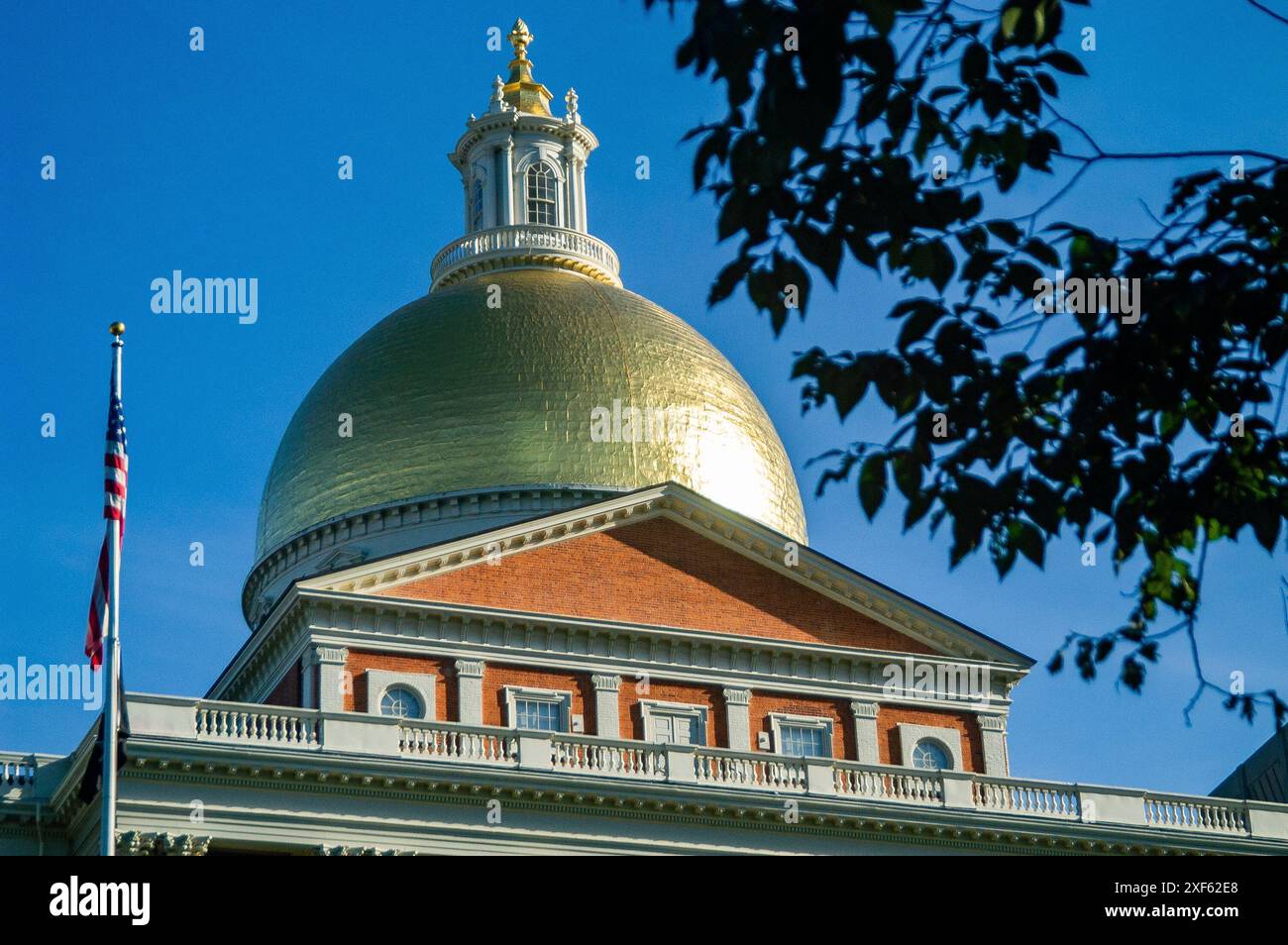 The State House, Boston, Massachusetts, United States of America Stock ...