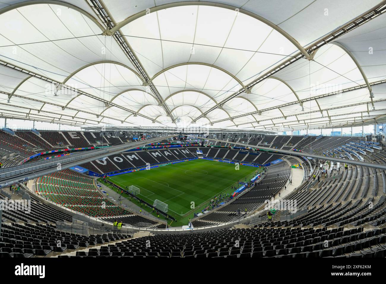 Frankfurt, Germany, July 1st 2024: General view inside the stadium ...