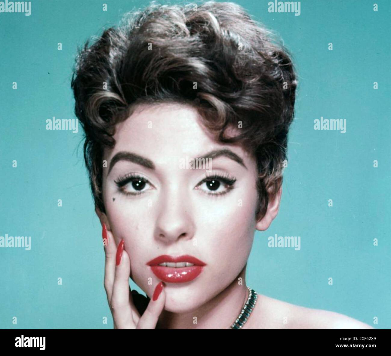 RITA MORENO American film actress, dancer and singer,about 1955 Stock ...