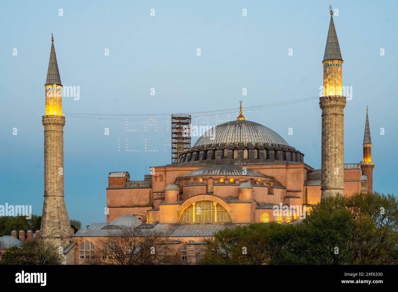 Türkei, Istanbul, Sultanahmet, die Hagia Sophia ist eine ehemalige ...