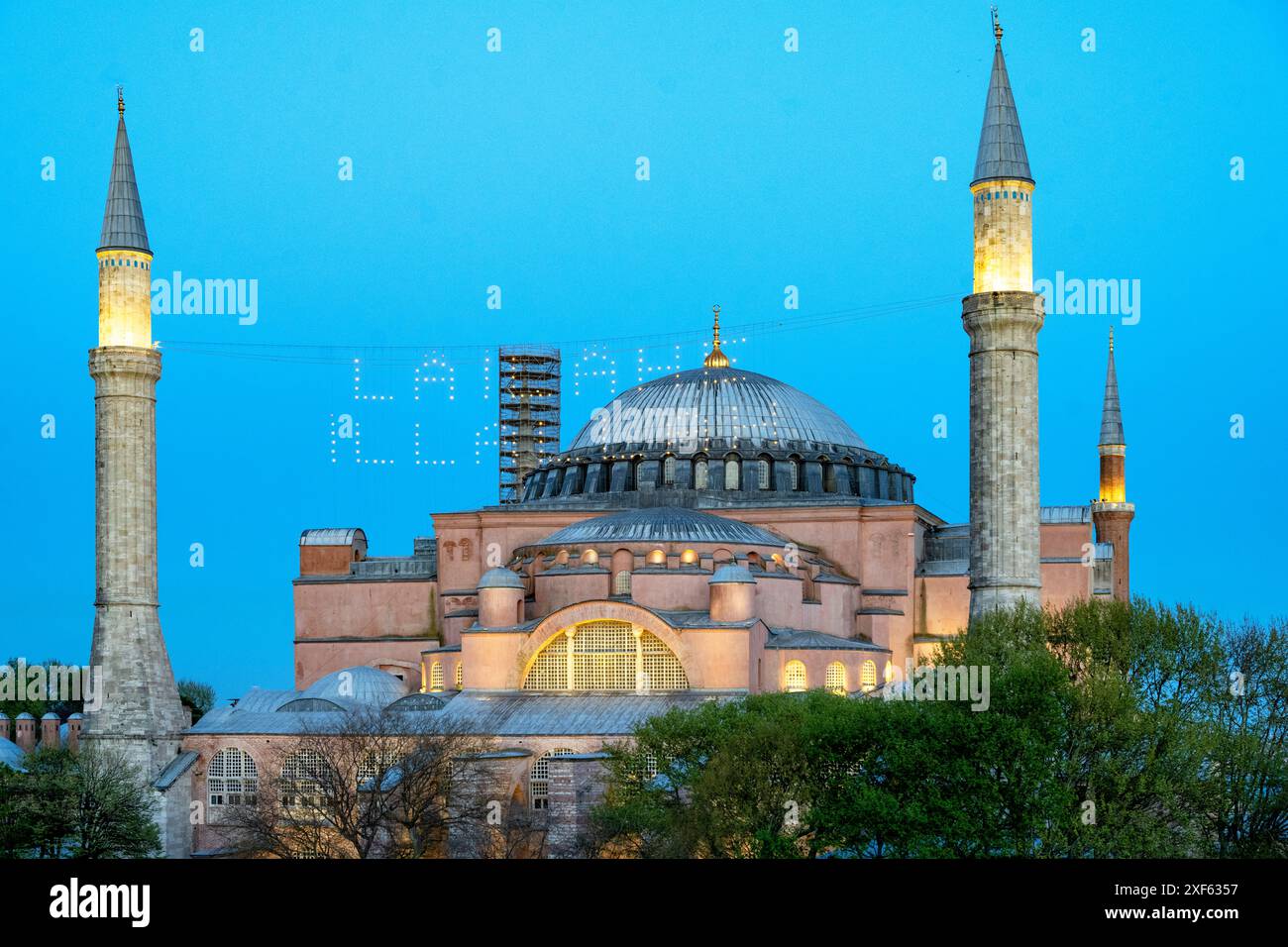 Türkei, Istanbul, Sultanahmet, die Hagia Sophia ist eine ehemalige ...