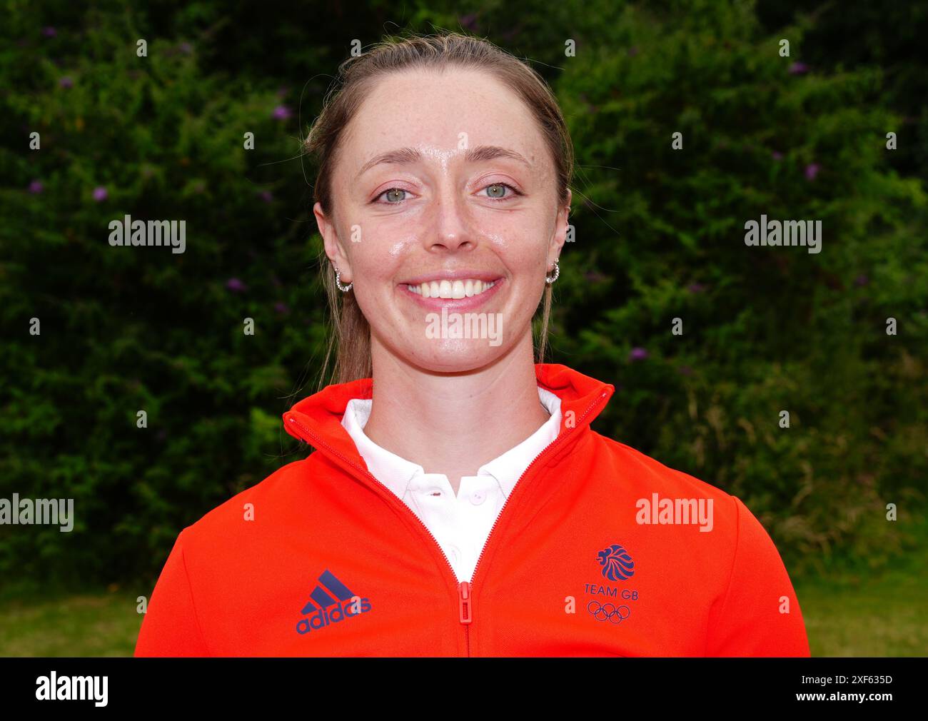 Penny Healey during the Team GB Paris 2024 Archery and Skateboarding team announcement at Ackers ...