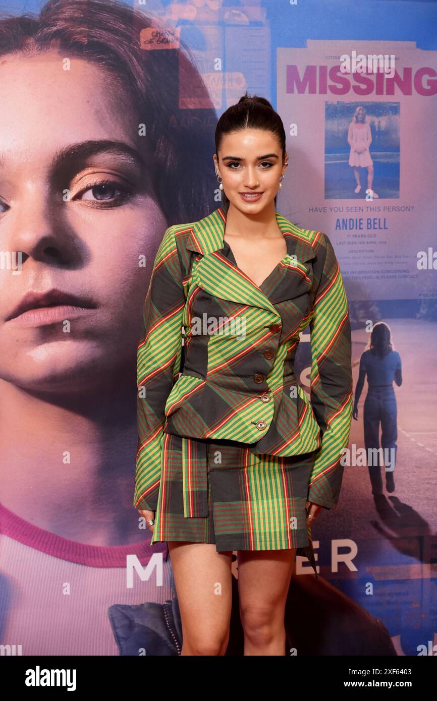 Asha Banks arriving for a screening of A Good Girl's Guide to Murder ...