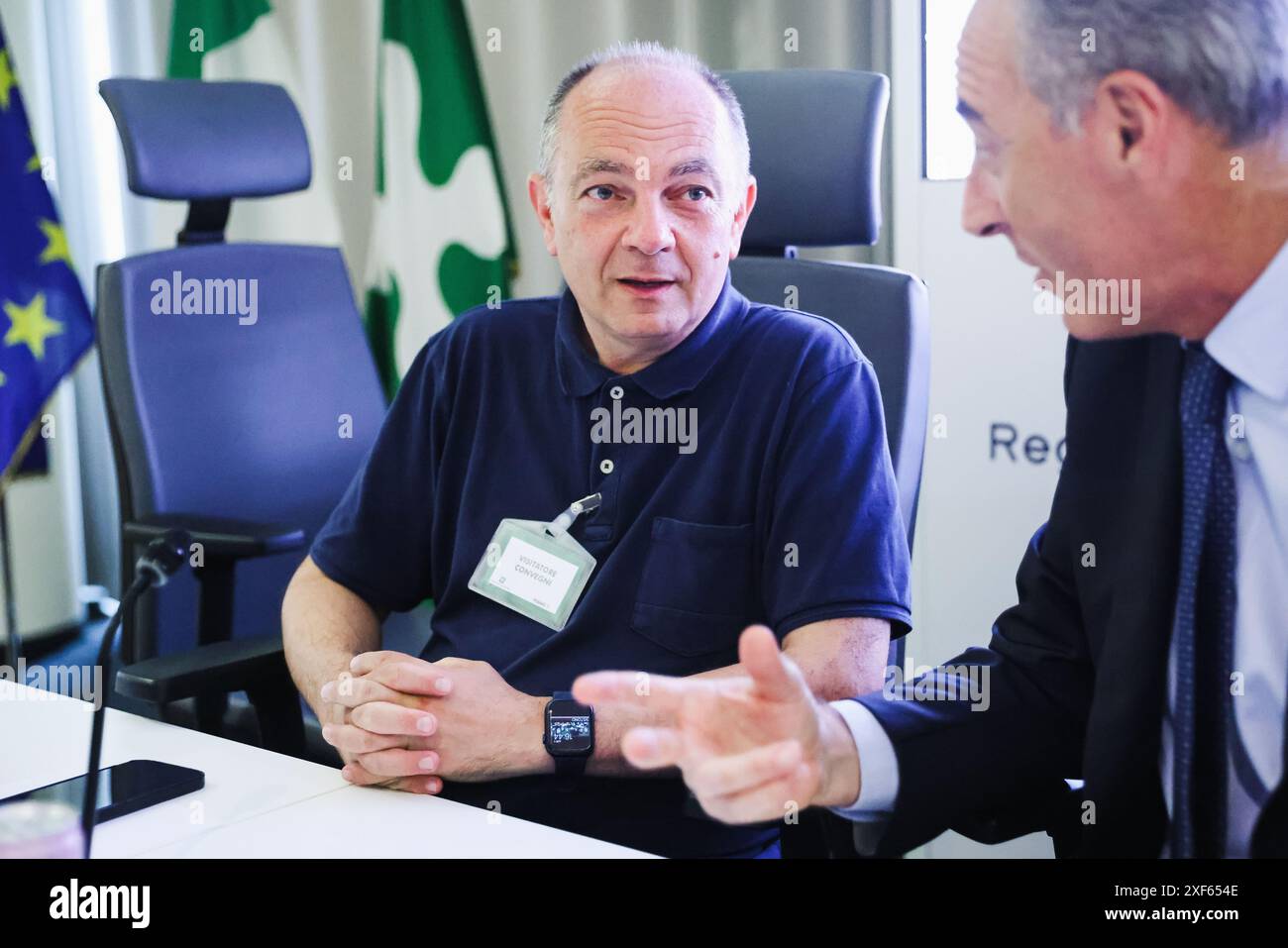 Milan, The conference "Beyond Bars, True Freedom" at Palazzo Lombardia ...