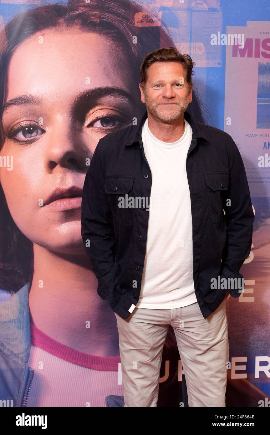 Adam Astill arriving for a screening of A Good Girl's Guide to Murder ...