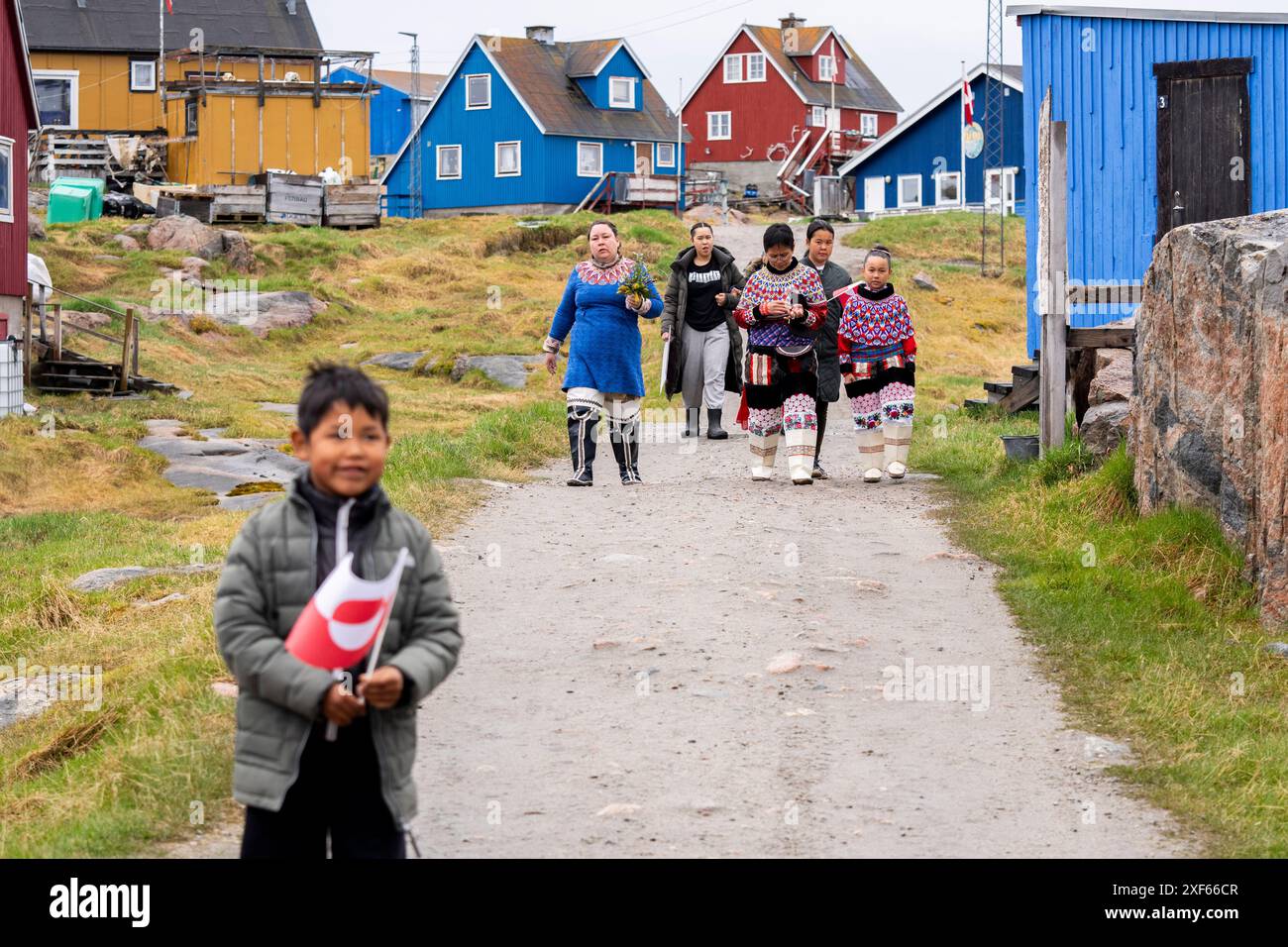 Attu, Groenland. 01st July, 2024. Attu in Greenland, Monday 1st July ...