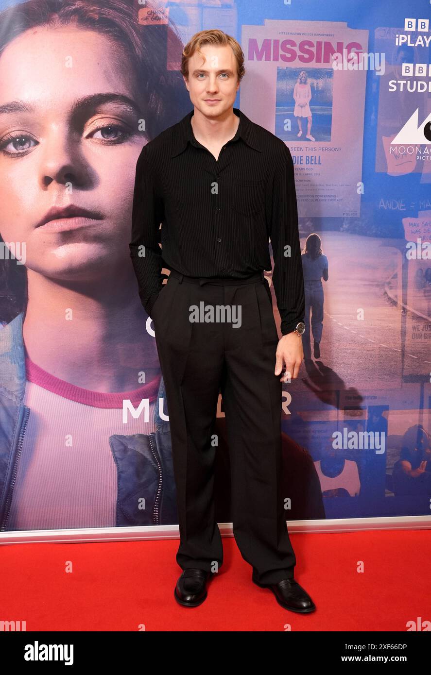 Henry Ashton arriving for a screening of A Good Girl's Guide to Murder ...