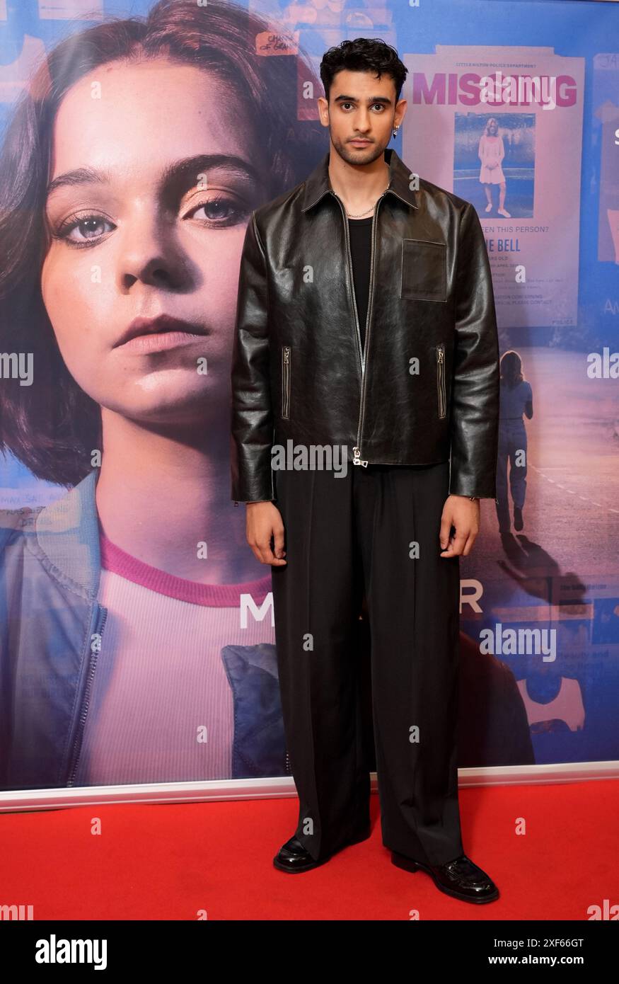 Zain Iqbal arriving for a screening of A Good Girl's Guide to Murder, at Regent Street Cinema in ...