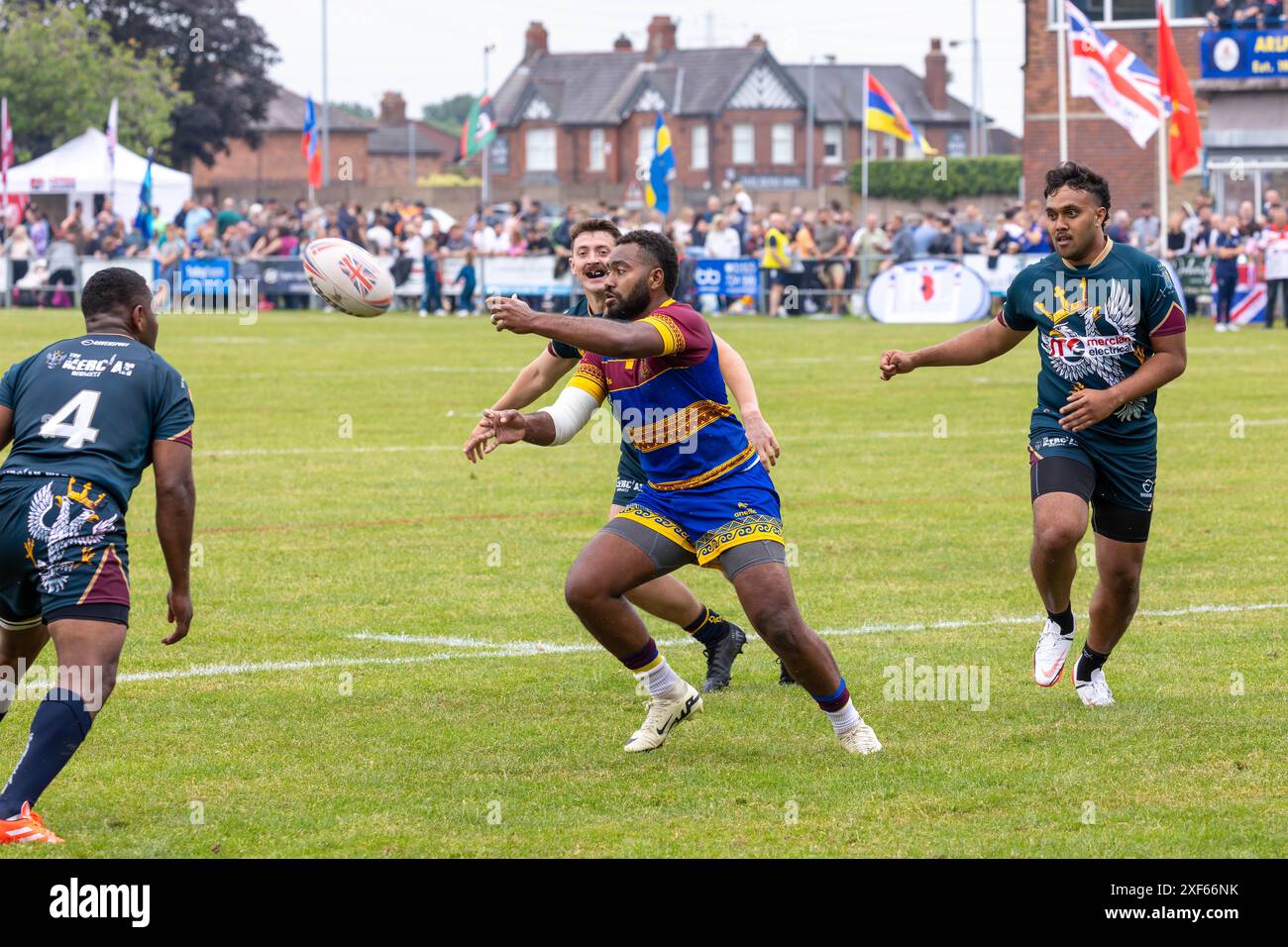 Three games of Rugby League played on Armed Forces Day in Warrington ...