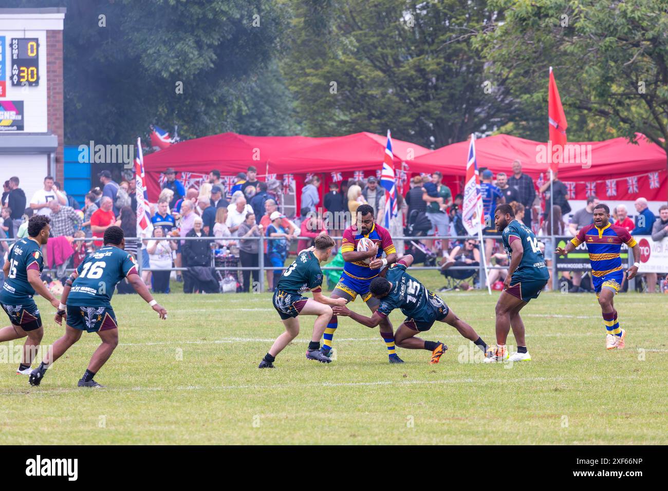 Three games of Rugby League played on Armed Forces Day in Warrington ...