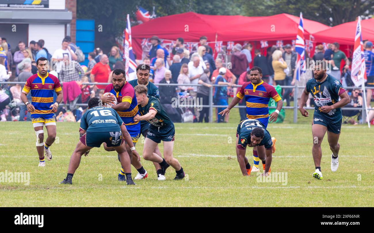 Three games of Rugby League played on Armed Forces Day in Warrington ...