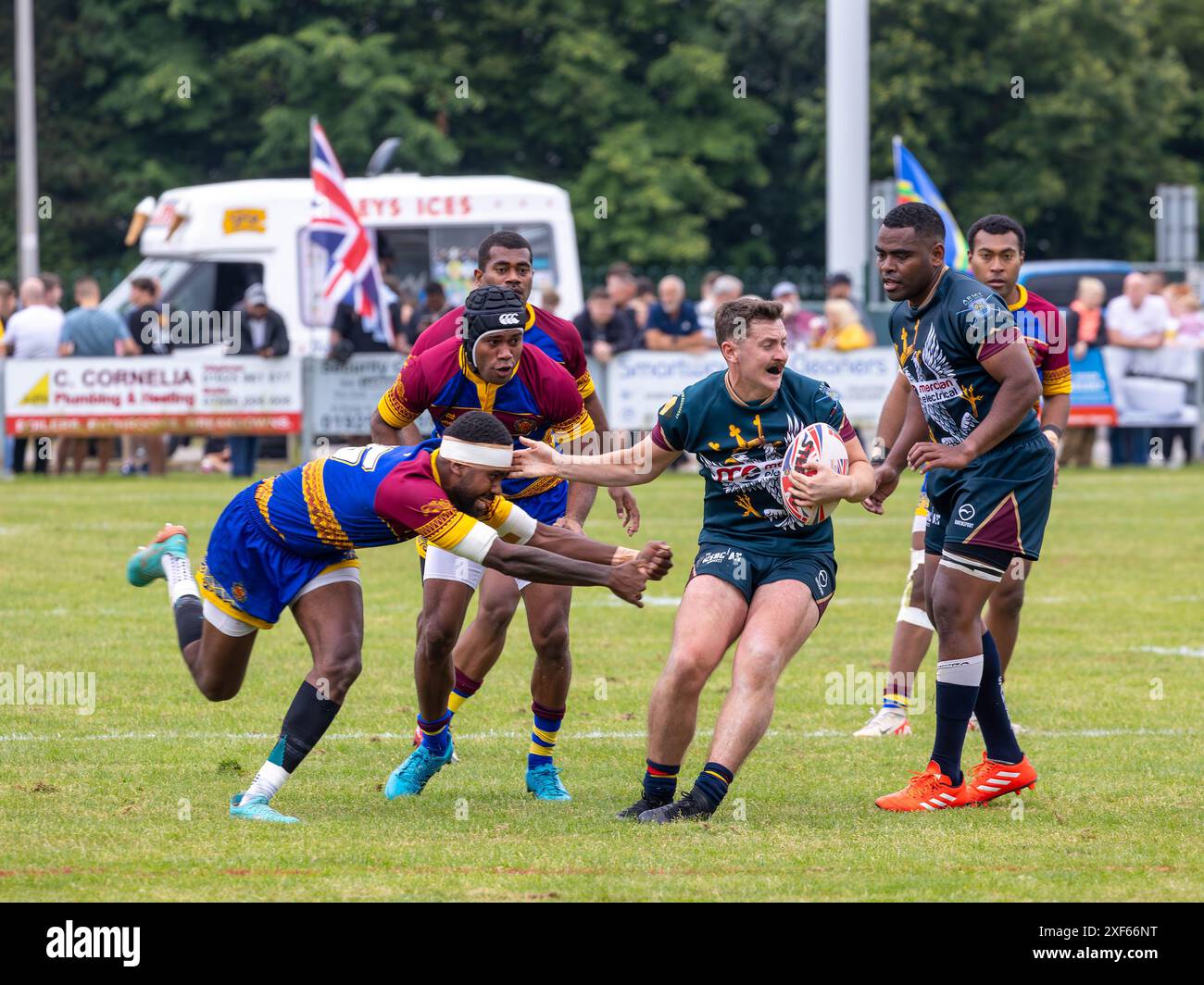 Three games of Rugby League played on Armed Forces Day in Warrington ...