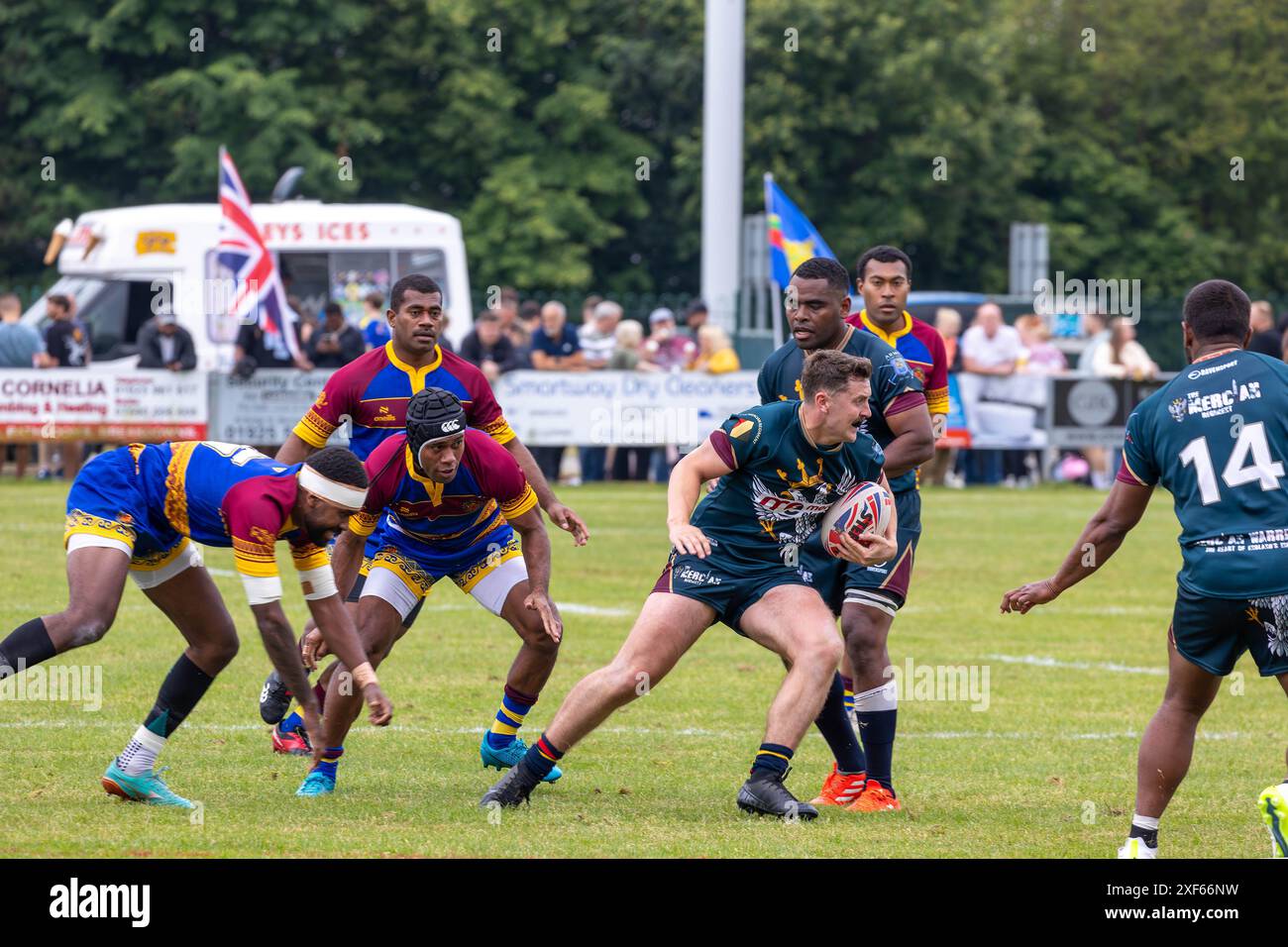 Three games of Rugby League played on Armed Forces Day in Warrington for the Tom Sephton Trophy ...