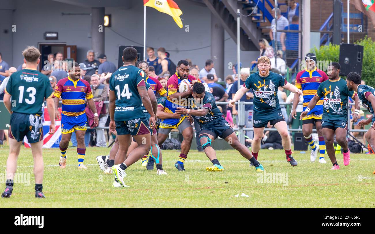 Three games of Rugby League played on Armed Forces Day in Warrington for the Tom Sephton Trophy ...