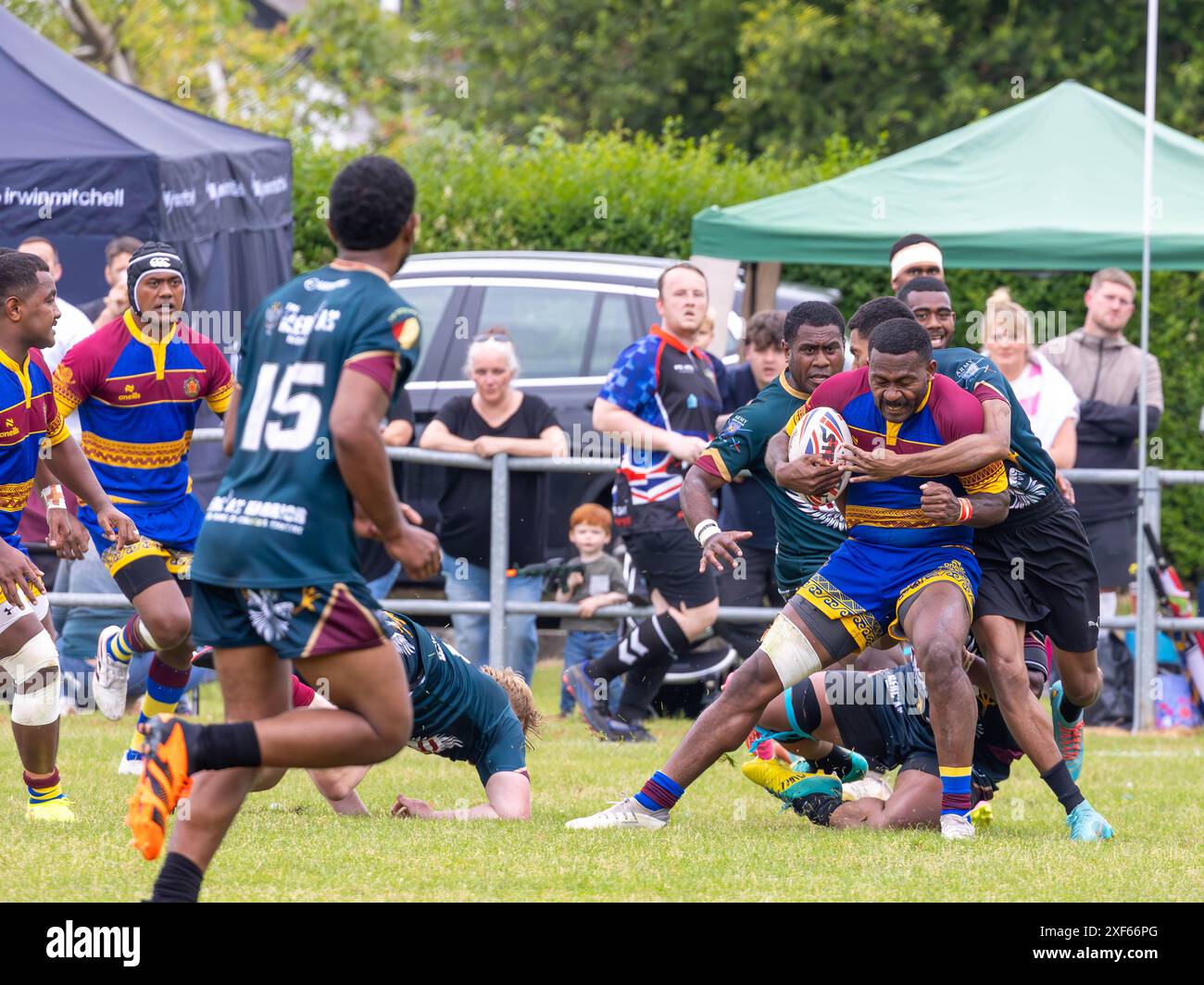 Three games of Rugby League played on Armed Forces Day in Warrington ...