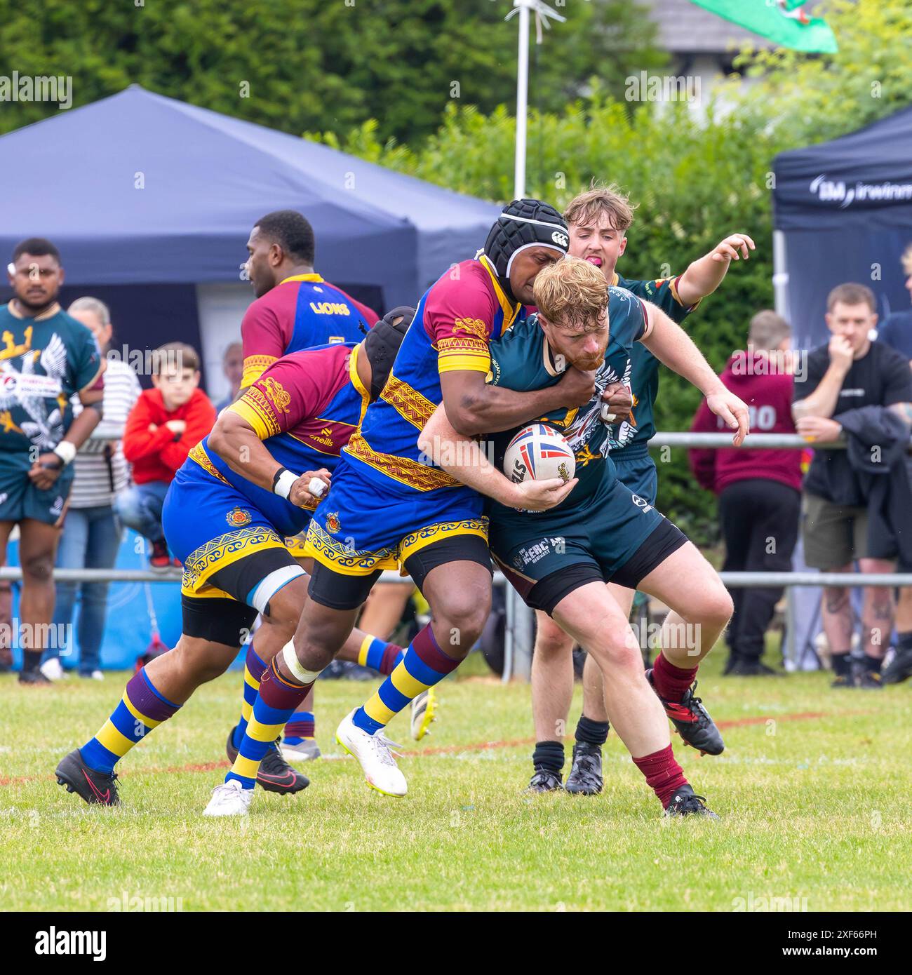 Three games of Rugby League played on Armed Forces Day in Warrington ...