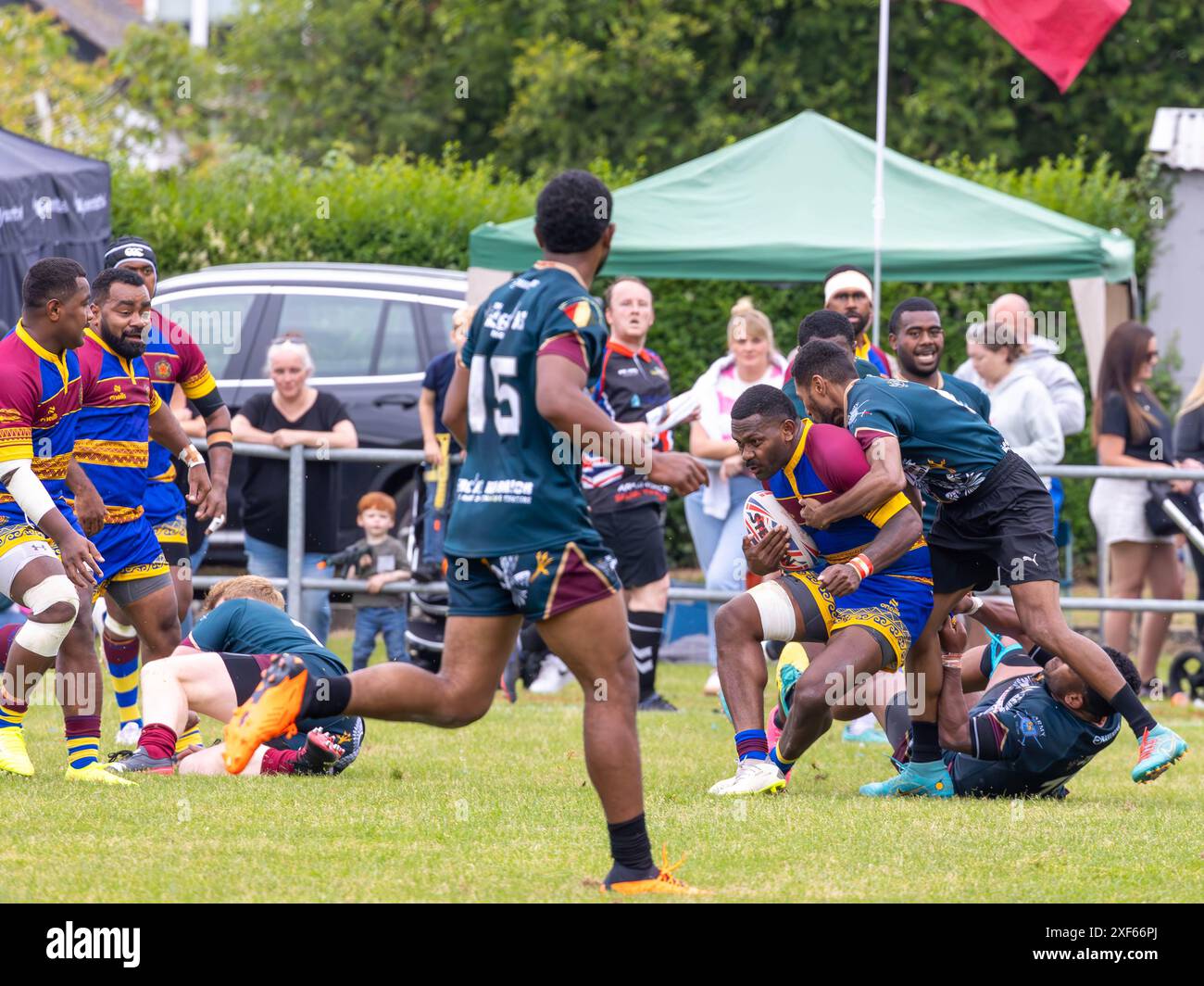 Three games of Rugby League played on Armed Forces Day in Warrington ...
