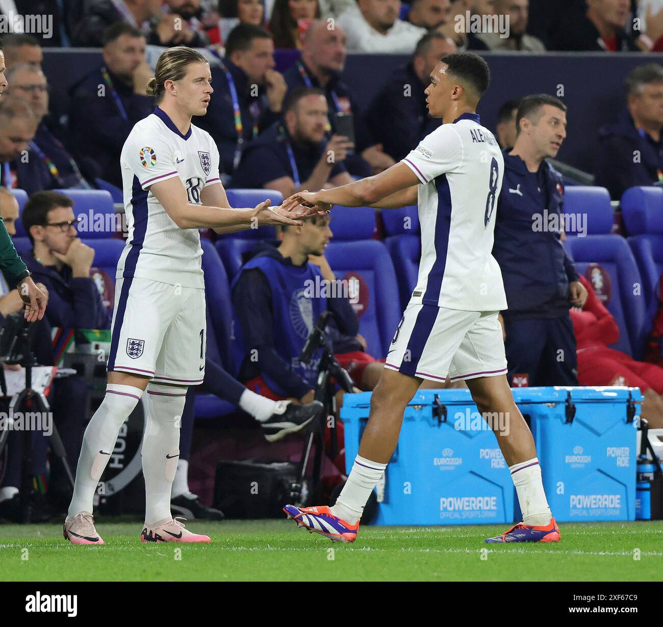 England serbia euro 2024 trent hi-res stock photography and images - Alamy