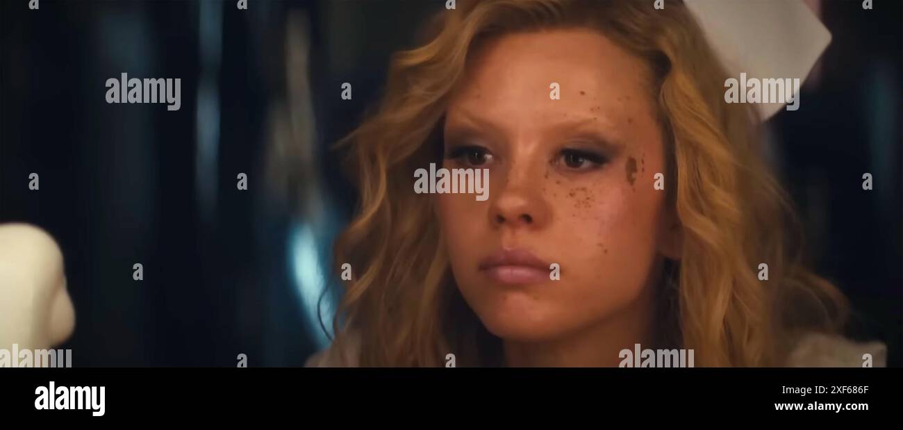 USA. Mia Goth in MaXXXine (©Access/A24) a 2024 American slasher film ...