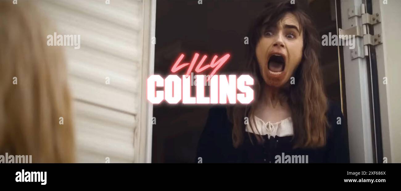 USA. Lily Collins in MaXXXine (©Access/A24) a 2024 American slasher ...