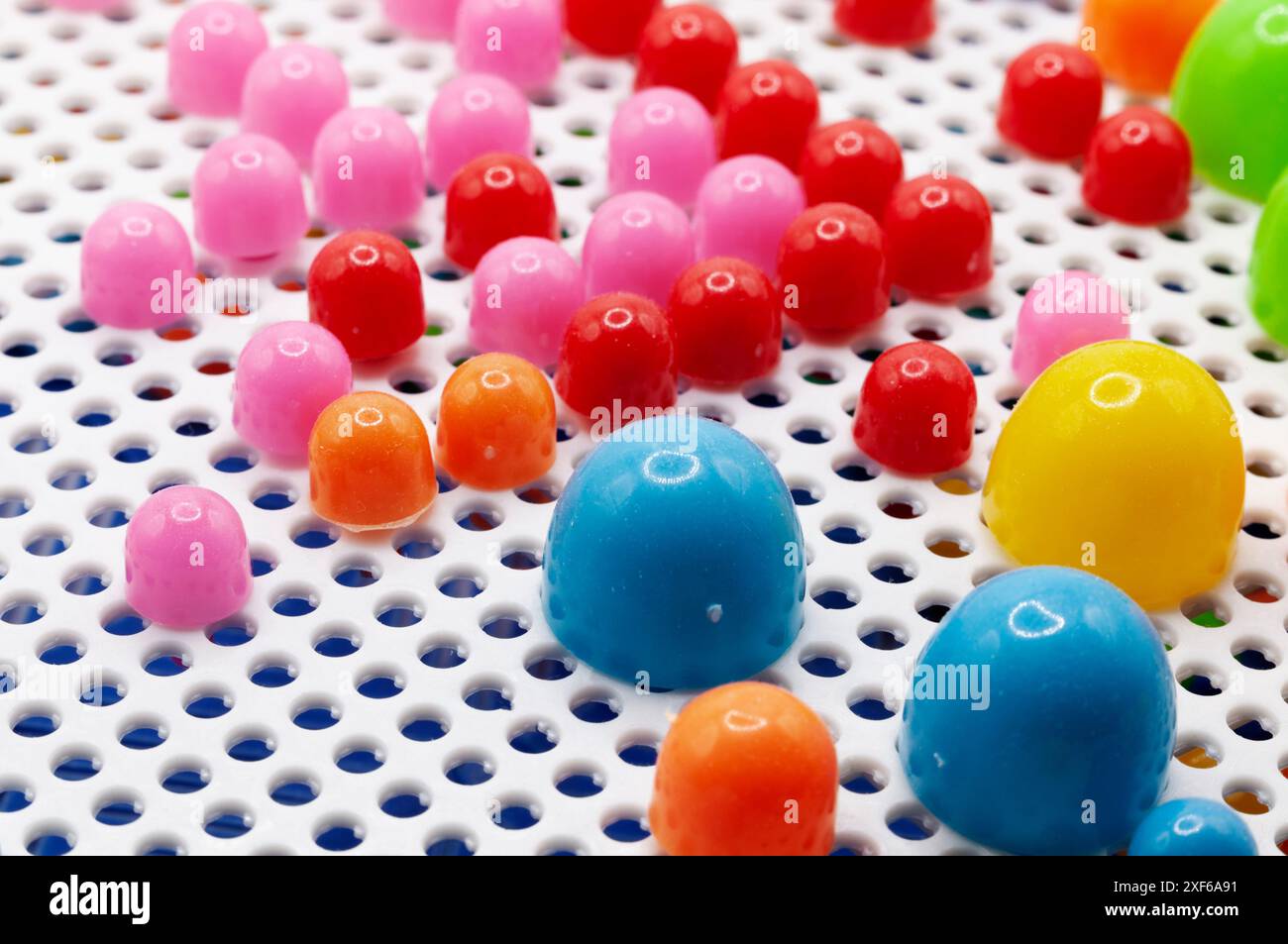 Many colorful different plastic hi-res stock photography and images - Alamy