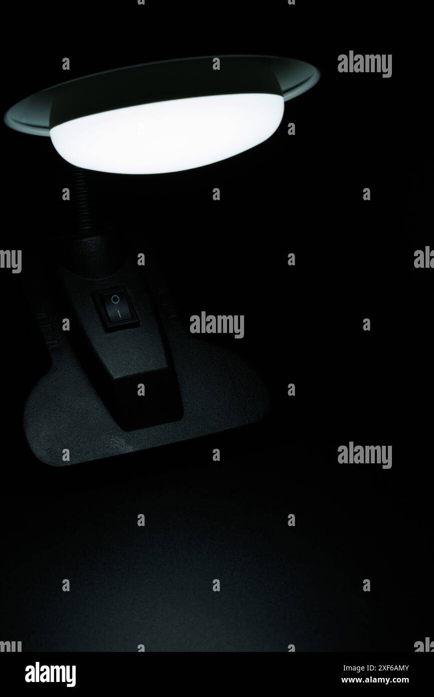 Spotlight illuminates dark space hi-res stock photography and images ...