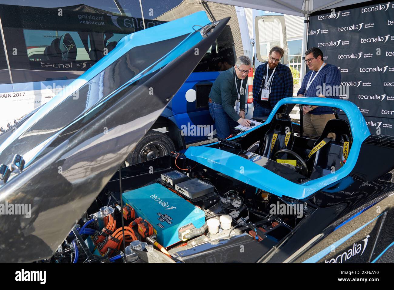 Dynacar, Electric car used as a test bench, Go Mobility Exhibition ...