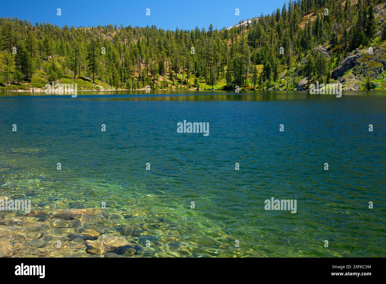 Kangaroo Lake, Klamath National Forest, California Stock Photo - Alamy