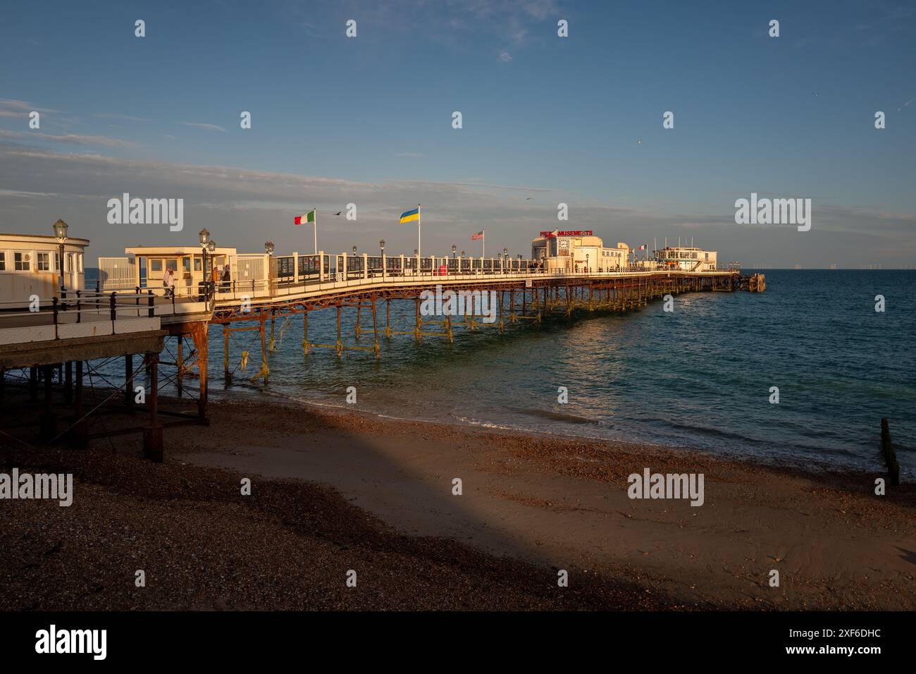 Worthing, June 29th 2024: The pier Stock Photo - Alamy