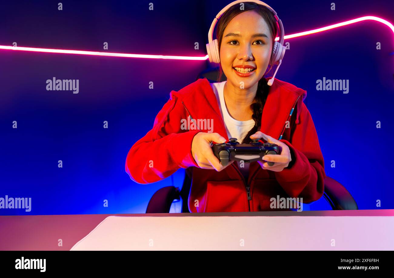 Girl host hi-res stock photography and images - Alamy