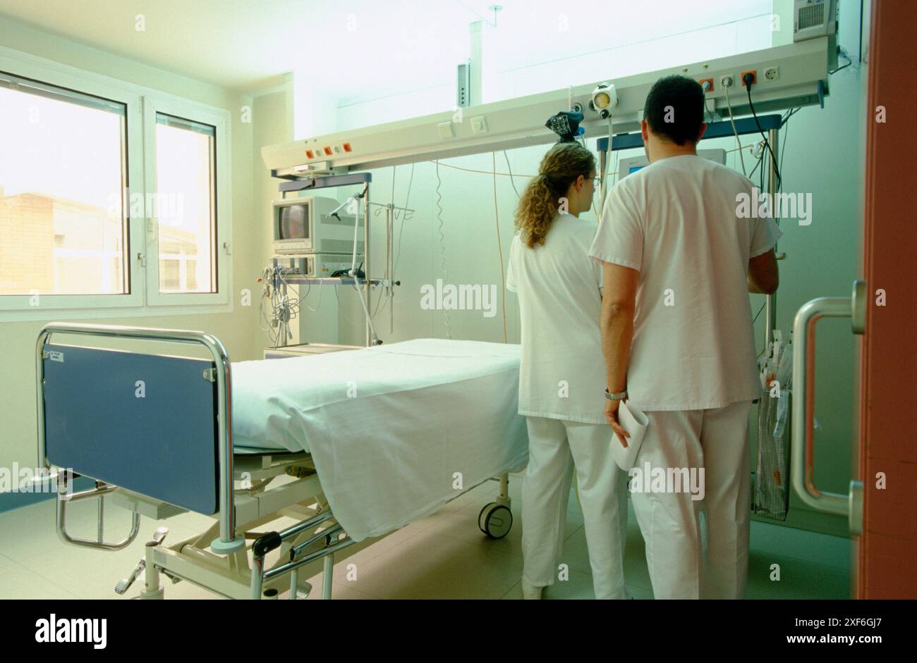 Two intensive care beds hi-res stock photography and images - Alamy